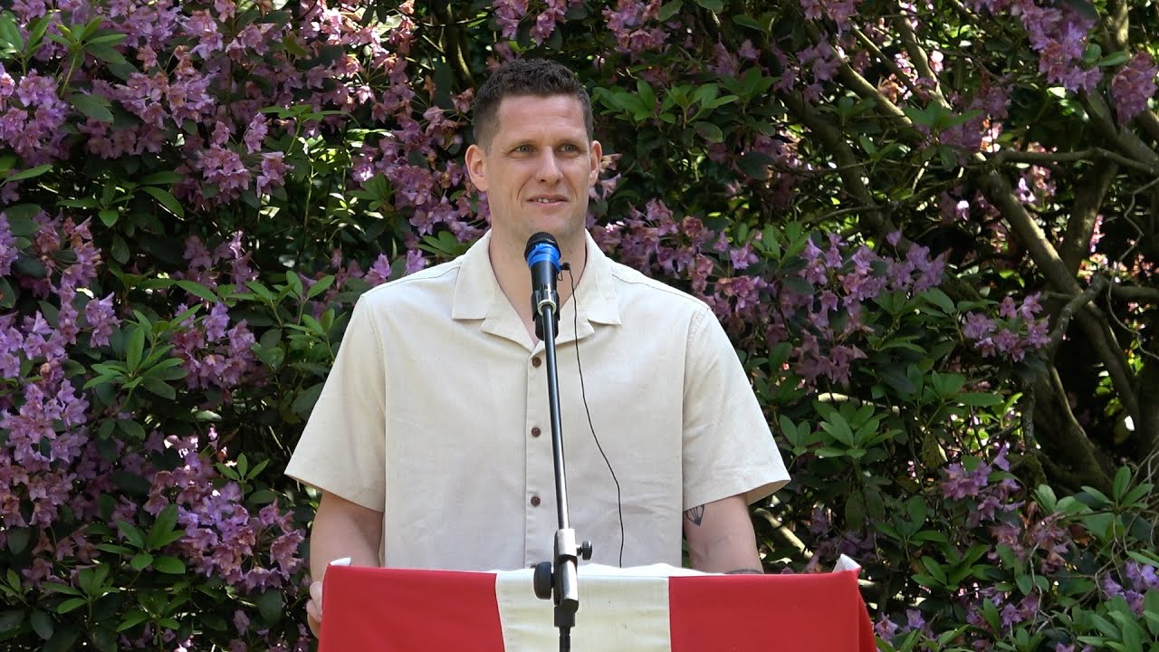 Grundlovsdagens kulturelle indslag – landsholdsmålmanden Kevin Møller ...